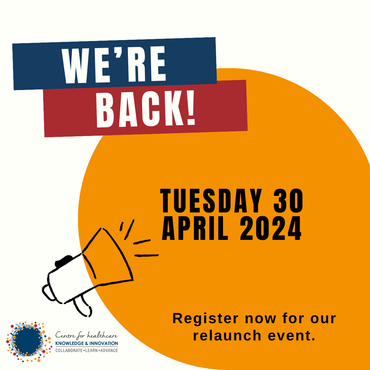 Media Release: Centre for Healthcare Knowledge & Innovation (CHKI ...